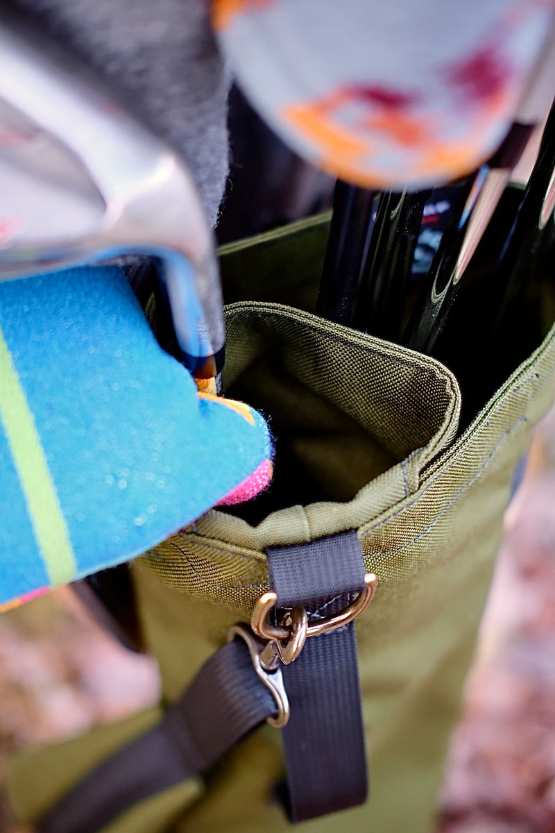 Half Light Sunday Bag - Forest Green – Half Light Bag Co.